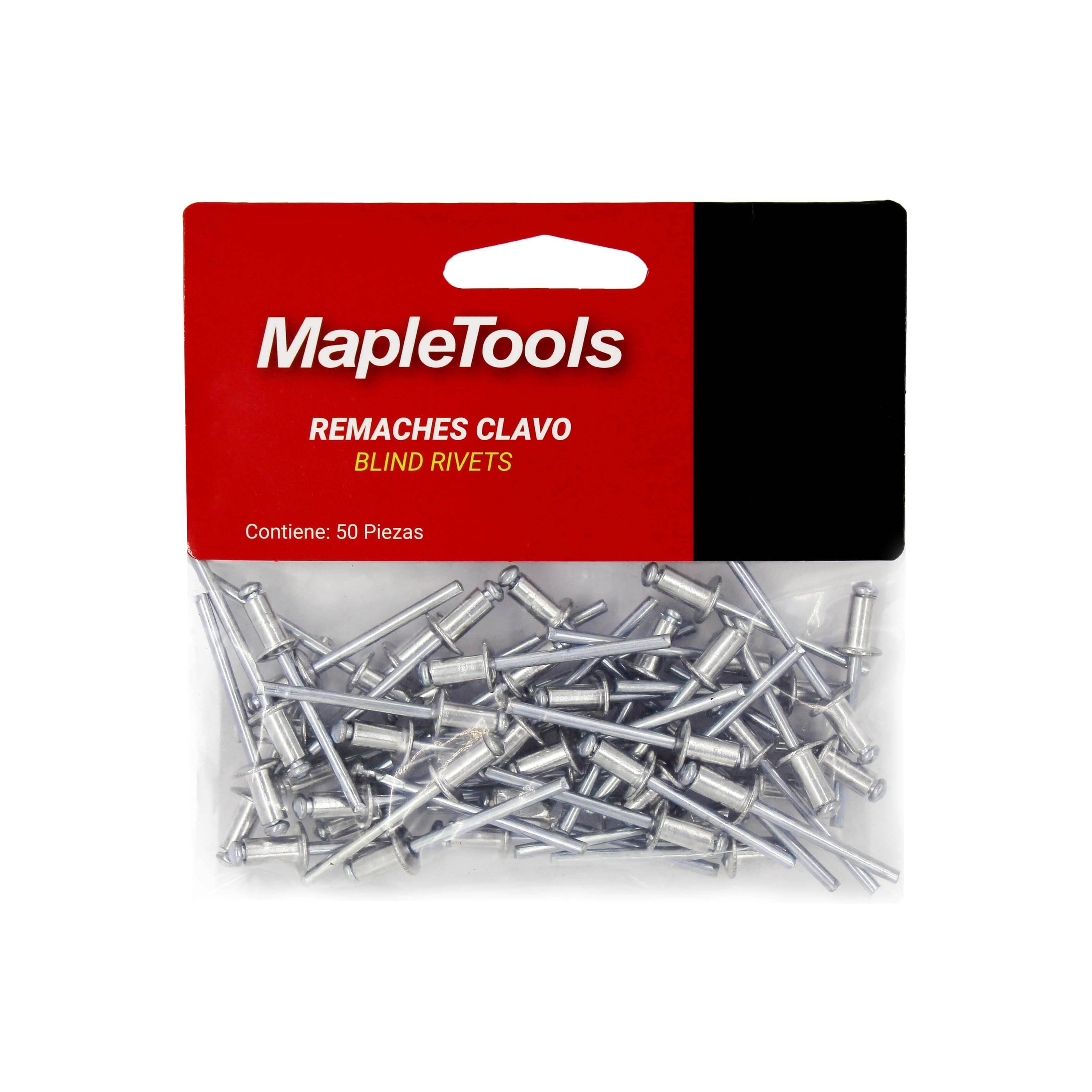 REMACHE CLAVO 6.4X19.1 BOLSA C/50 PIEZAS MAPLE TOOLS — TOMACO