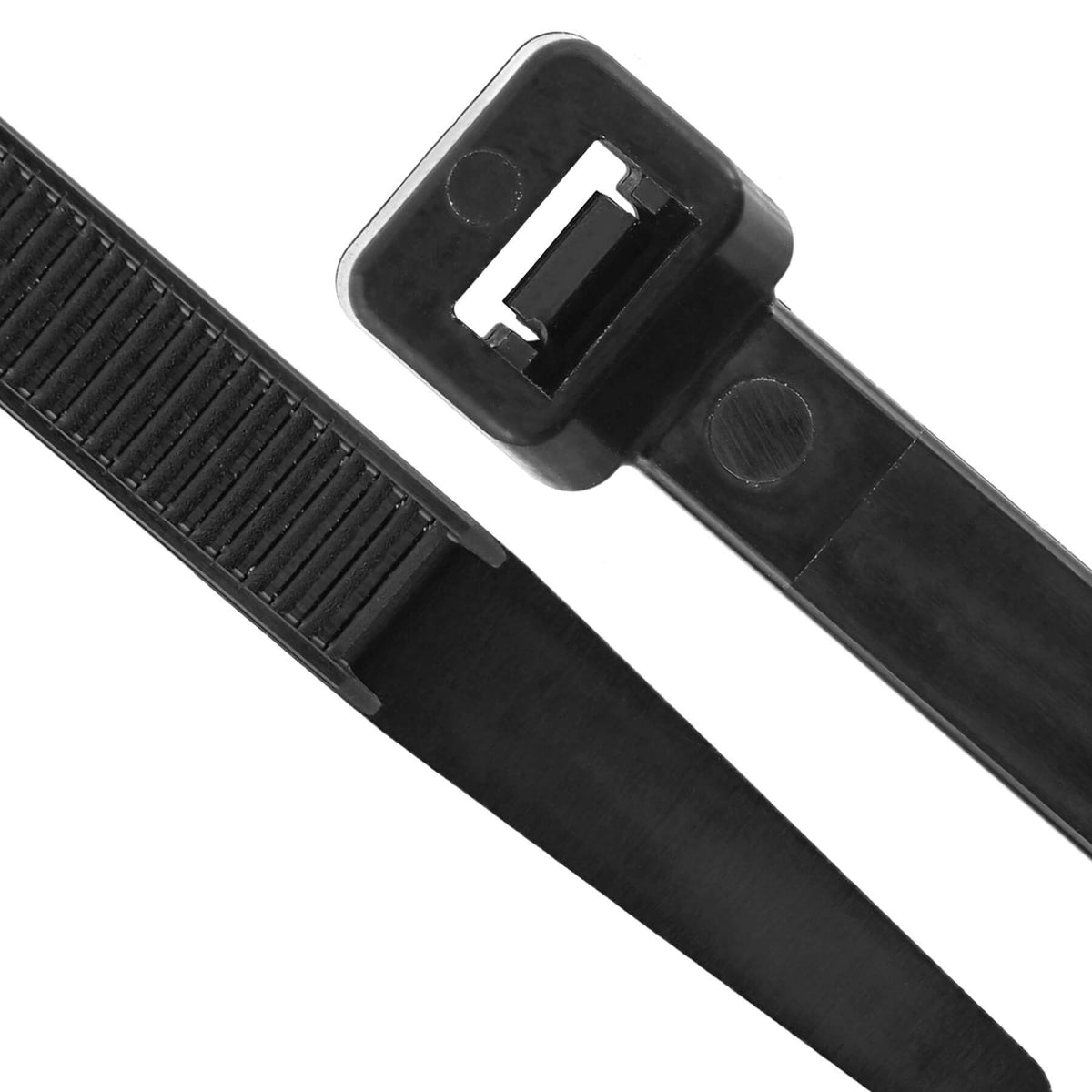 CINCHOS DE PLASTICO 50 LB NEGRO 4.8X300 MM BOLSA C/ 50 MAPLE — TOMACO